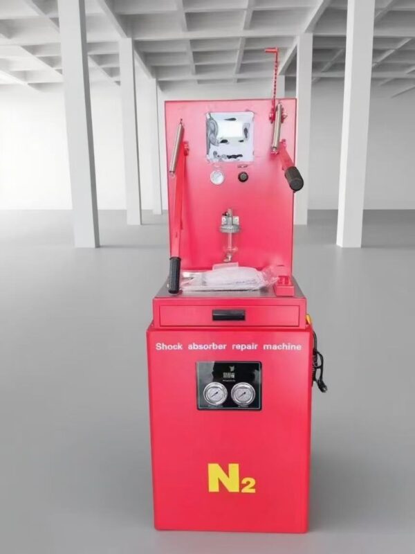 Zhicheng shock absorber maintenance oil changing and nitrogen filling ...